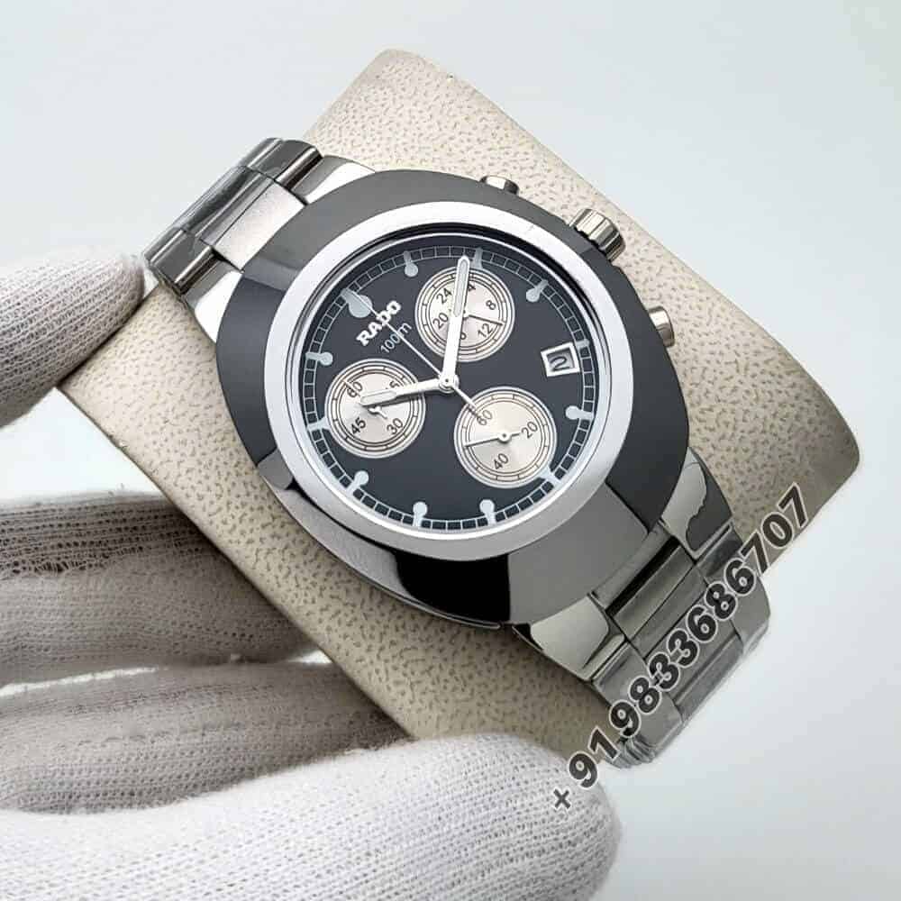 Rado Diastar Chronograph Steel High Quality Watch - Billionare Watches