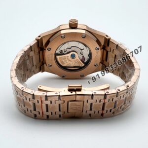 Audemars Piguet Royal Oak Rose Gold Black Dial High Quality Swiss ...